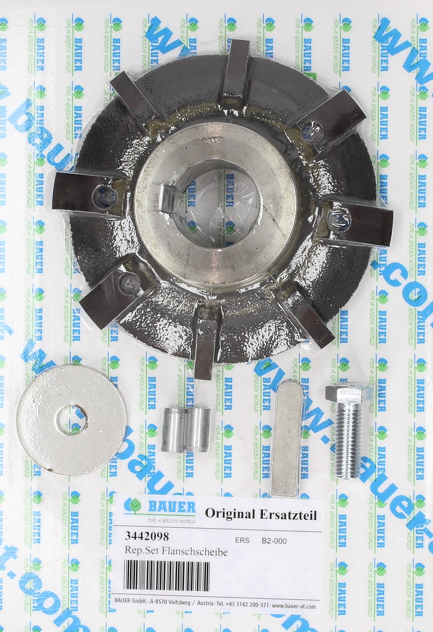 Rep. Set Flanschscheibe für Magnum S 4 bis 15kW - 3442098 — Röhren- und ...