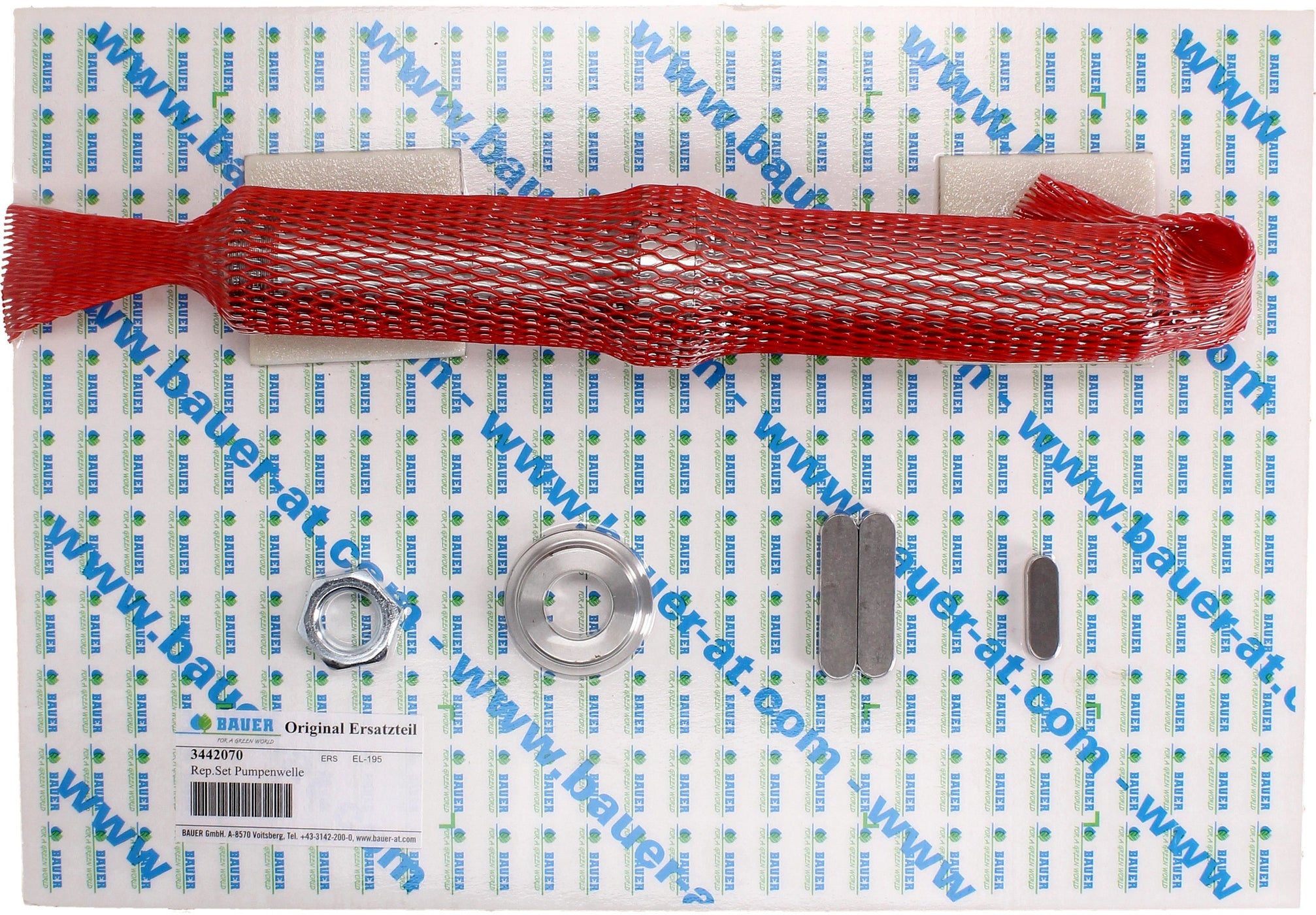 Rep.Set Pumpenwelle, G 103 / 104 - 3442070 — Röhren- und Pumpenwerk Bauer